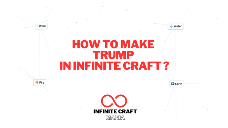 How to Create Trump in Infinite Craft ?| Step-by-step tutorial