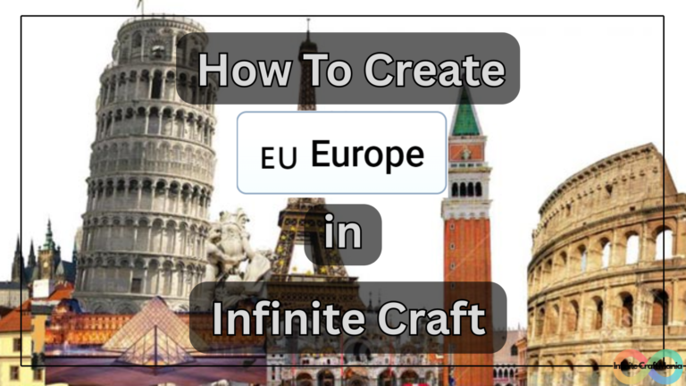 How to Make Europe in Infinite Craft